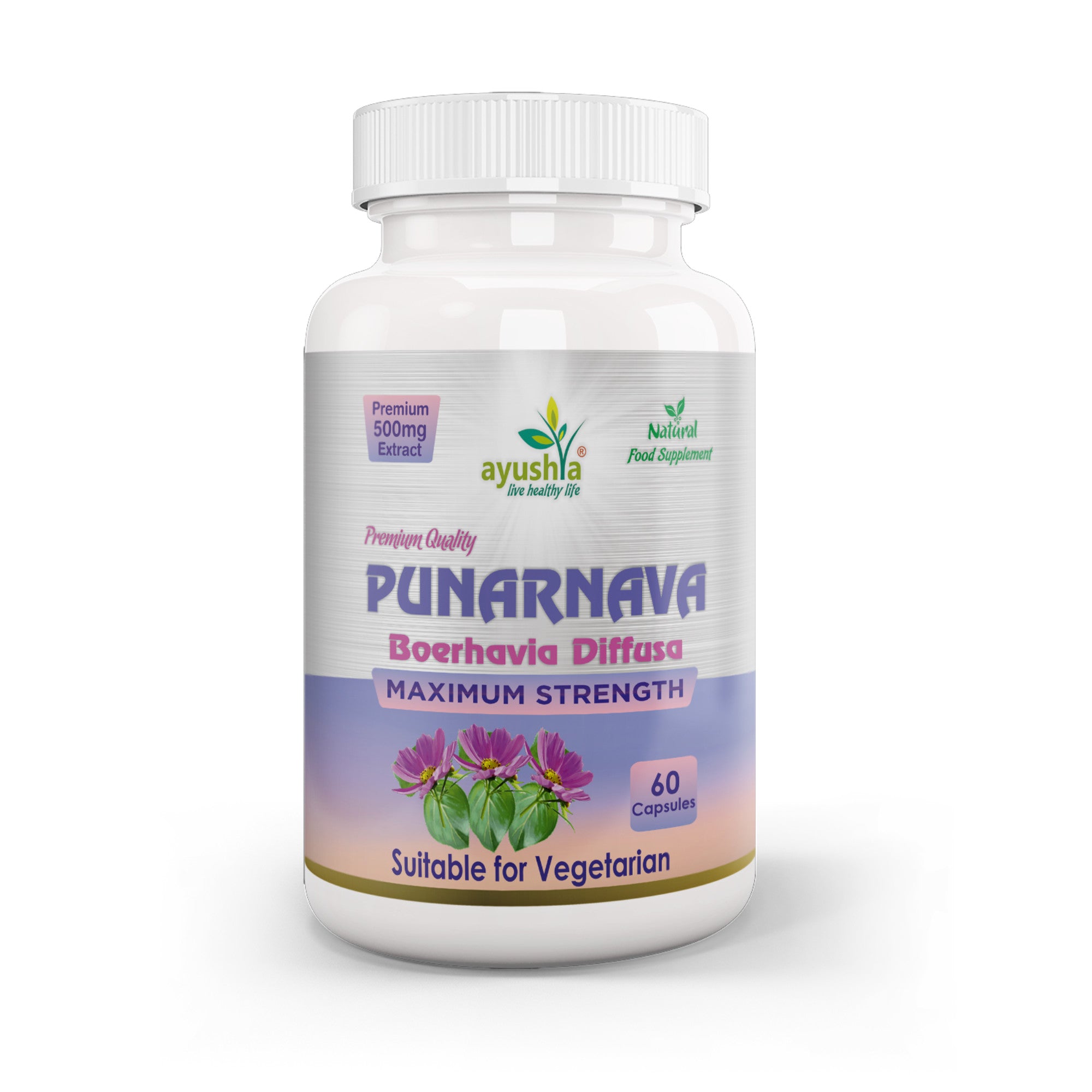 Punarnava Capsule (Boerhavia Diffusa) – DivyaHerb - Divya Herb Store